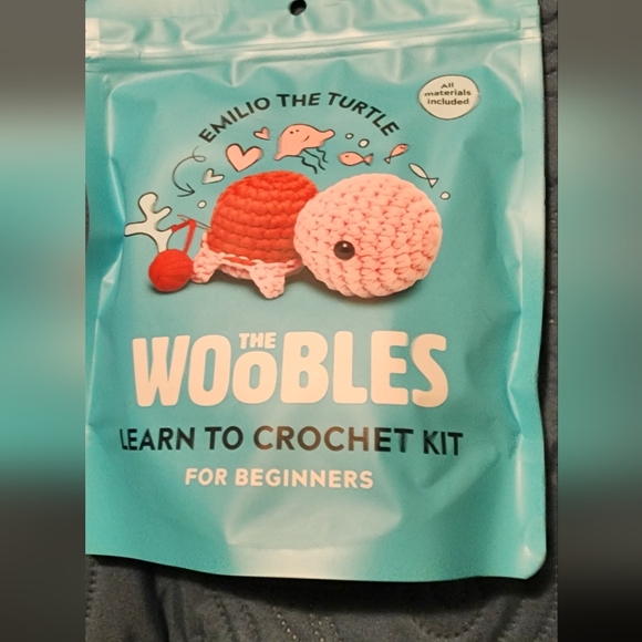 Other | The Woobles Crochet Kit Emilio The Turtle | Poshmark